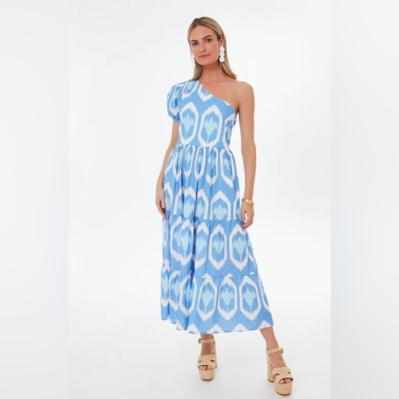 Oliphant | Dresses | Blue Odisha One Shoulder Maxi Dress Oliphant ...